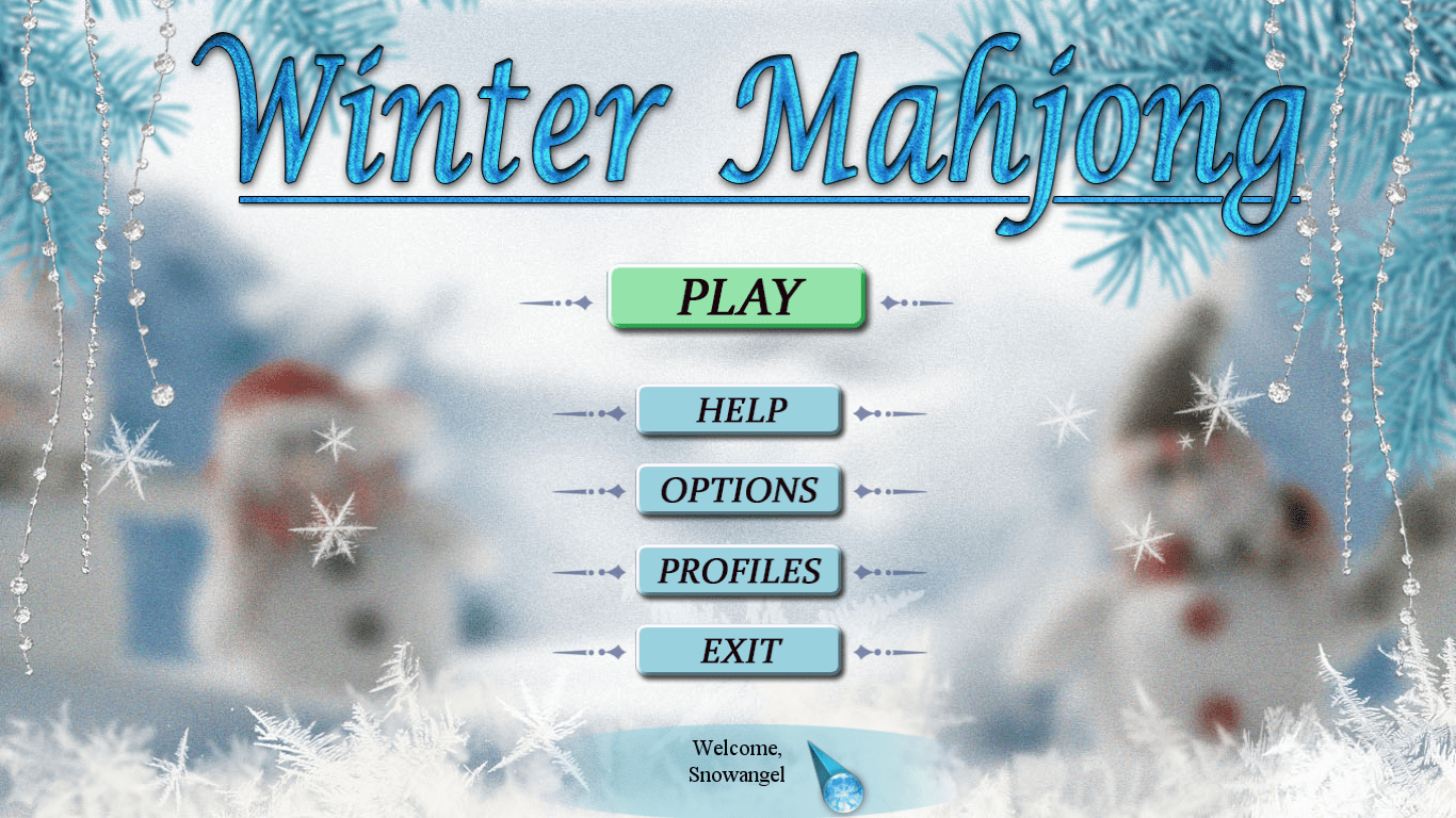 Winter Mahjong - Freegamest